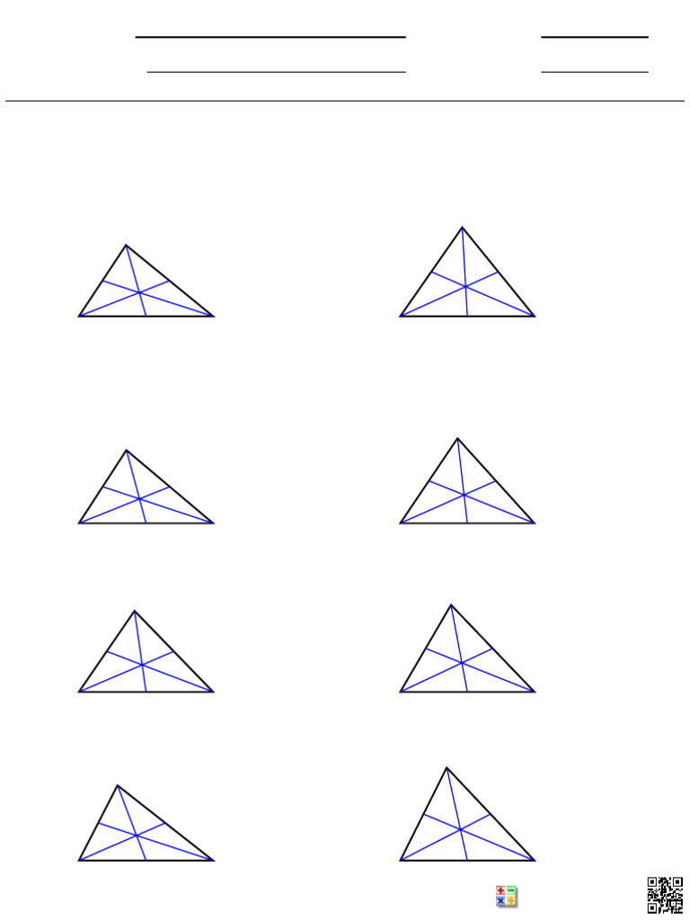 Medians of Triangles | PDF