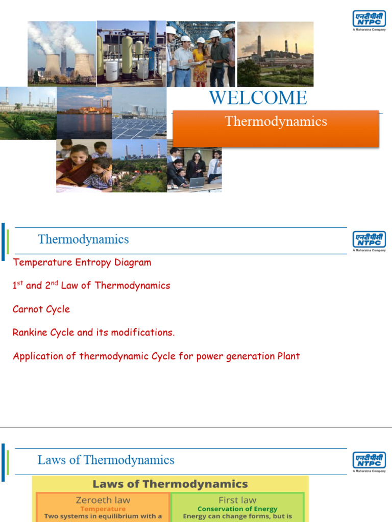 Thermodynamics | PDF | Laws Of Thermodynamics | Entropy