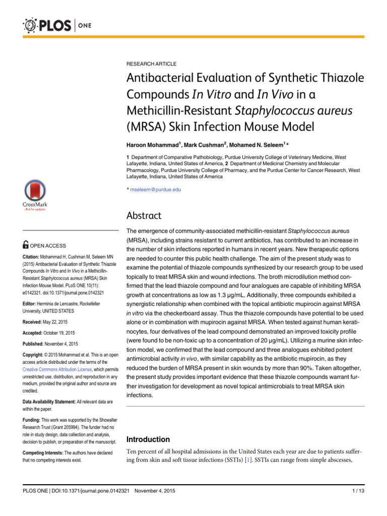 File | PDF | Methicillin Resistant Staphylococcus Aureus | Clinical Medicine
