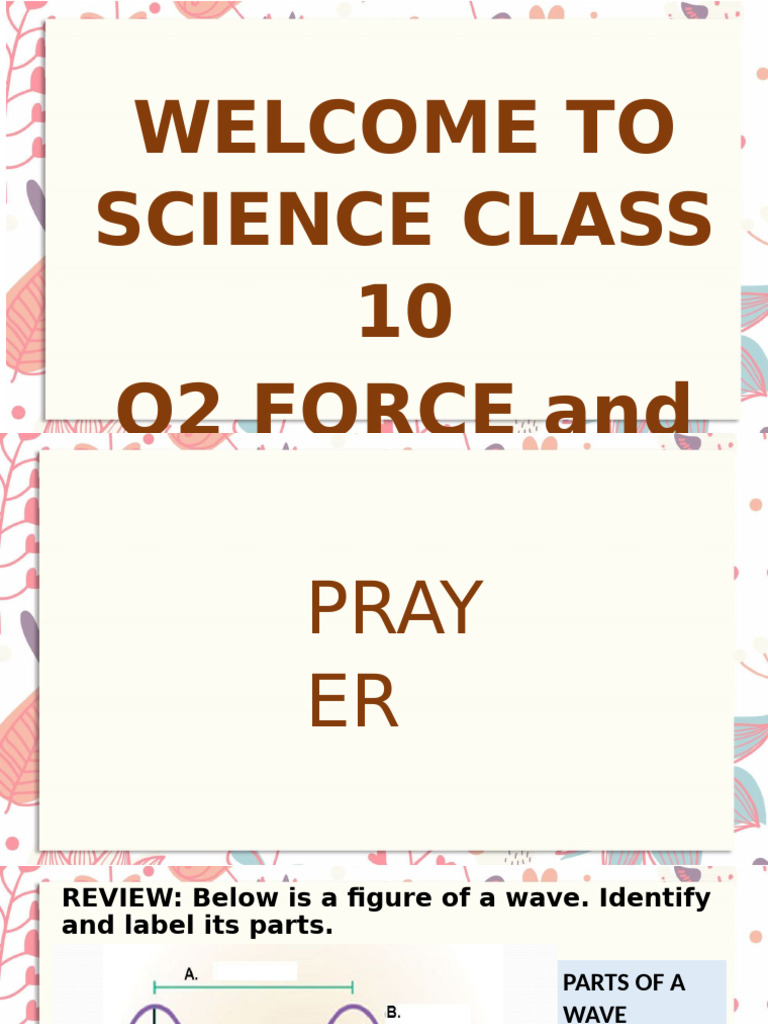 Day 1 Electromagnetic Waves 2024 | PDF | Waves | Electromagnetic Radiation