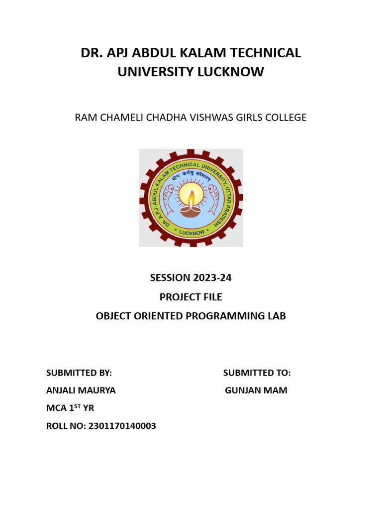 Oops Java Lab | PDF | Java (Programming Language) | Class (Computer ... Oops Java Lab | PDF | Java (Programming Language) | Class (Computer ...