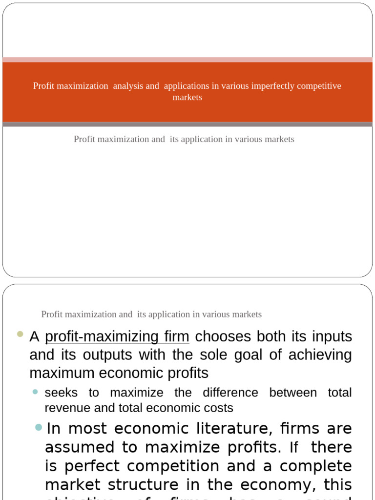 Advanced Microeconomics Analysisphd | PDF | Average Cost | Profit ...