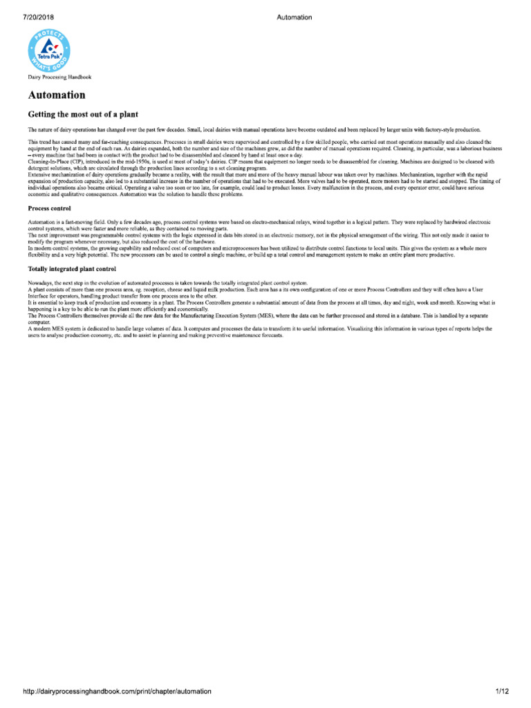AUTOMATION | PDF
