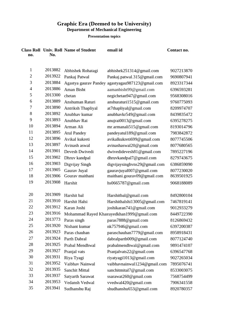 Mechanical Engineering Presentation Topics | PDF | Stress (Mechanics ...