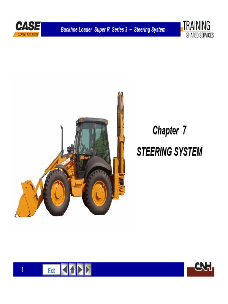 7 - Steering System | PDF | Loader (Equipment) | Steering