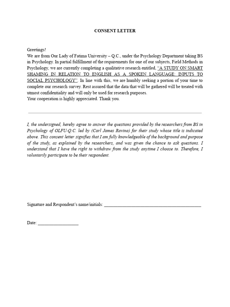 Consent Letter Fild311 1 | PDF