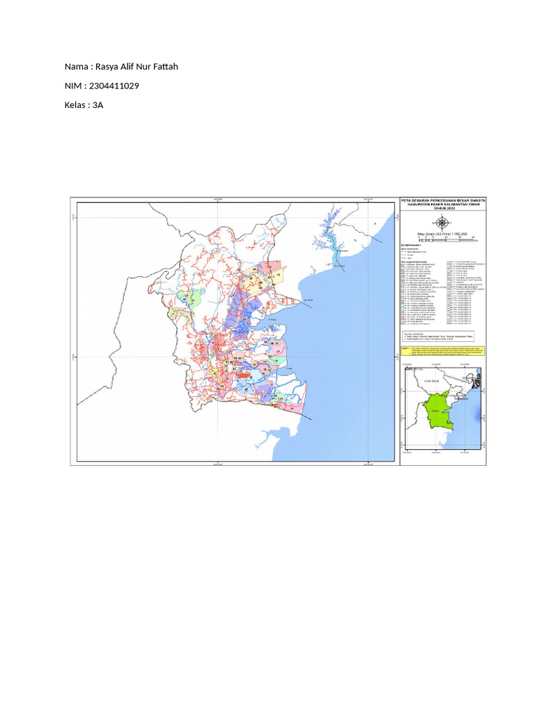 Tugas SIG Peta Persebaran | PDF