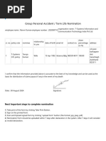 GTL Policy Nominee Form Instructions | PDF