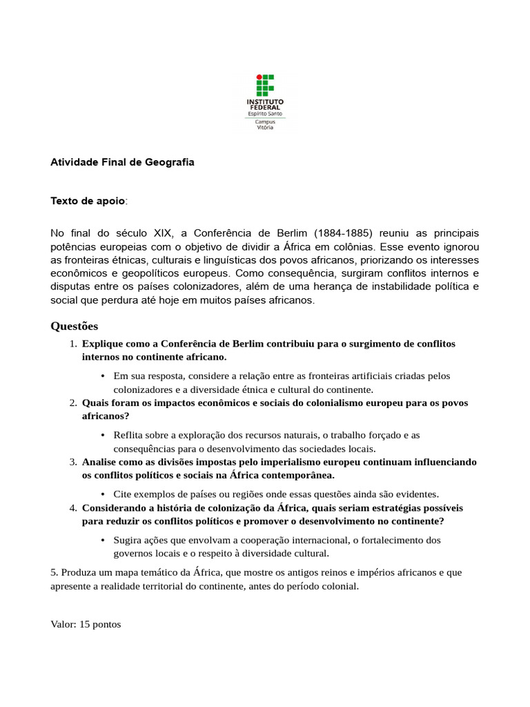 Atividade final V08 | PDF