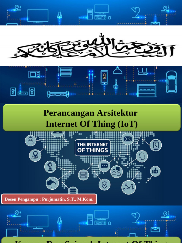 Pertemuan 1 Perancangan Arsitektur Internet of Thing (IoT) | PDF
