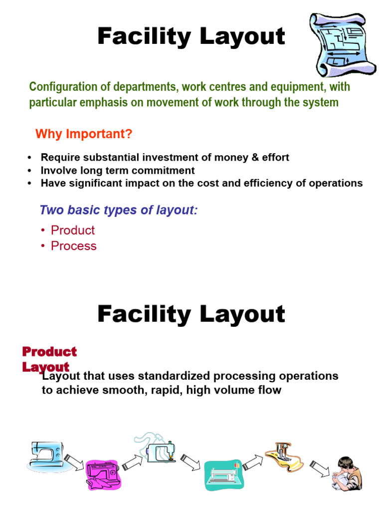 Facility - Layout & Scheduling | PDF