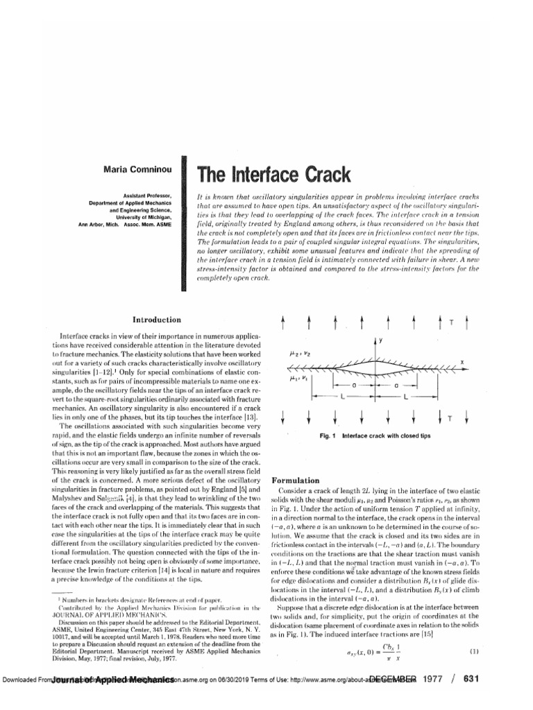 document | PDF | Fracture | Elasticity (Physics)