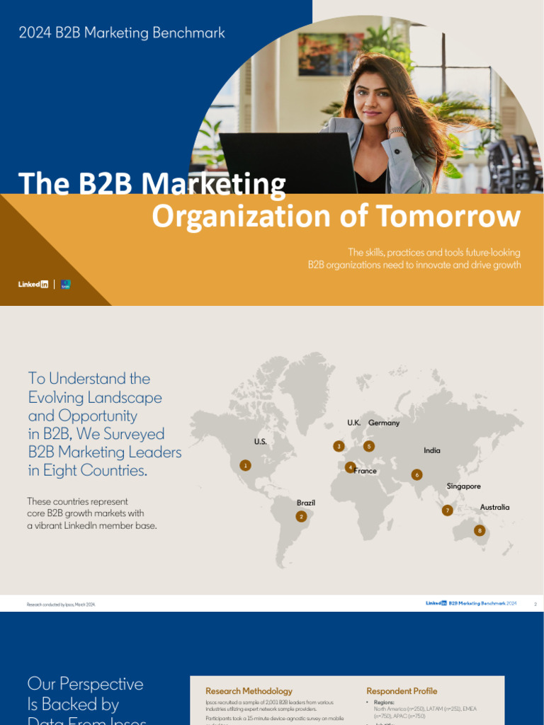 LinkedIn B2B Benchmark 2024 Report | PDF | Marketing | Artificial ...