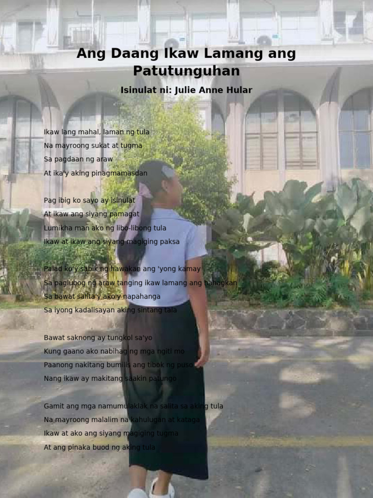 Tula Ni Julie Hular | PDF