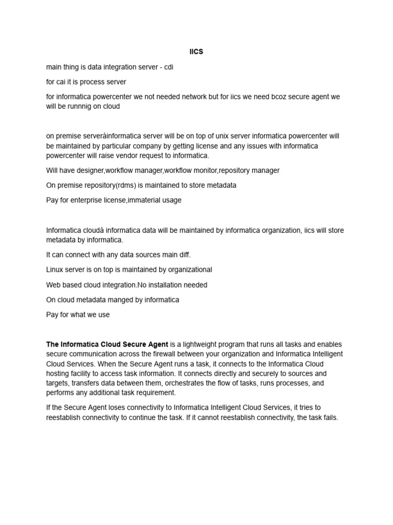 IICS | PDF | Json | Xml