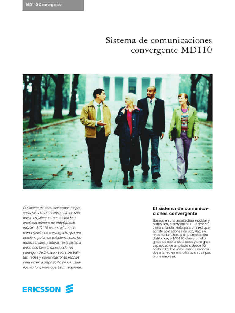 MD110 | PDF | Red de computadoras | Telefonía móvil