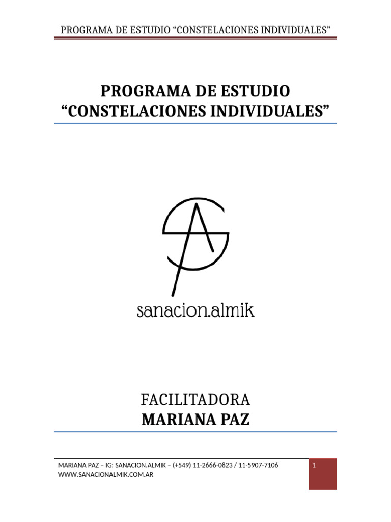 Programa de Estudio | PDF