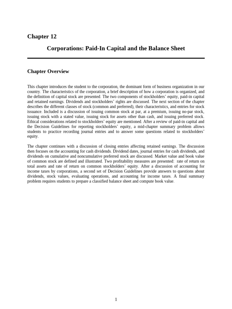 Chapter 10 00003 Pdf Dividend Equity Finance