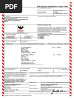 Multimodal Dangerous Goods Form Guide | PDF | Dangerous Goods | Cargo