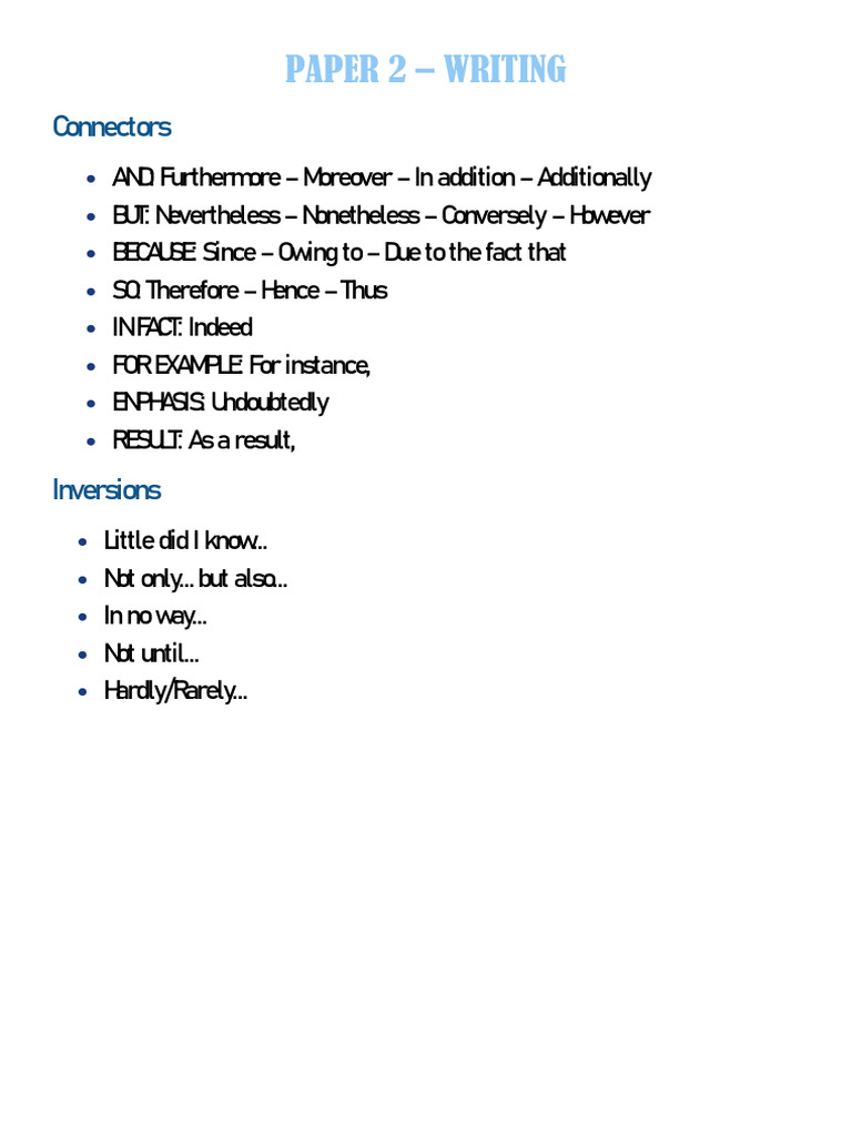 WRITING Fce b2 | PDF