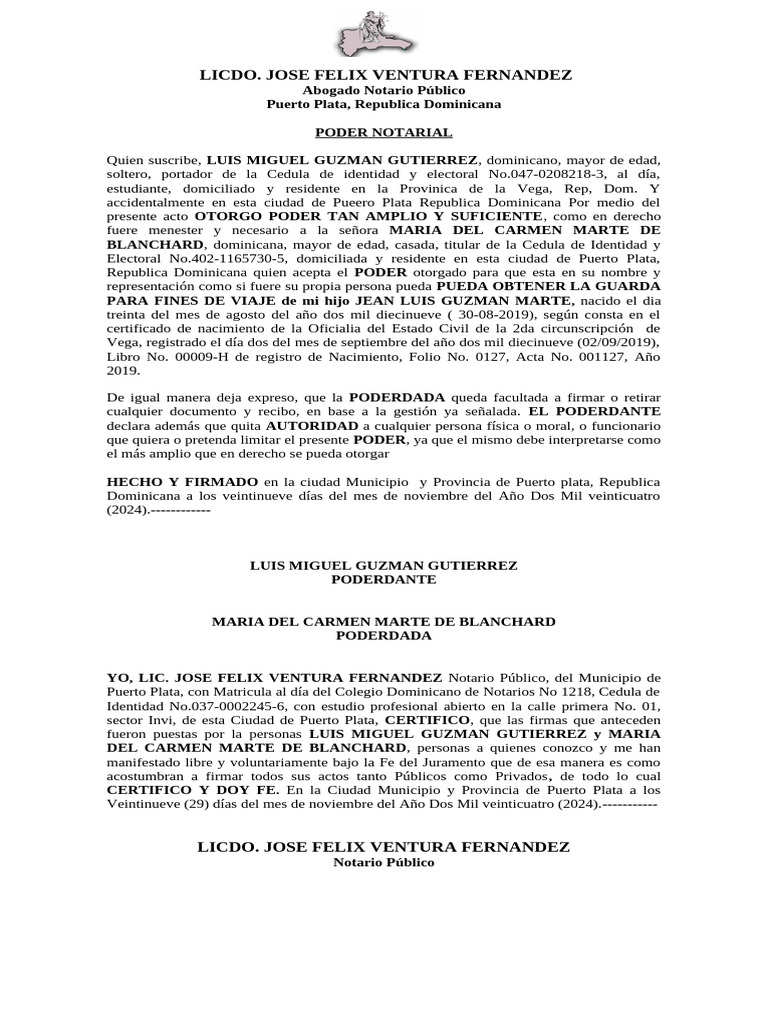GUARDA LUIS MIGUEL GUZMAN GUTIERREZ | PDF | Documento de identidad | Gobierno