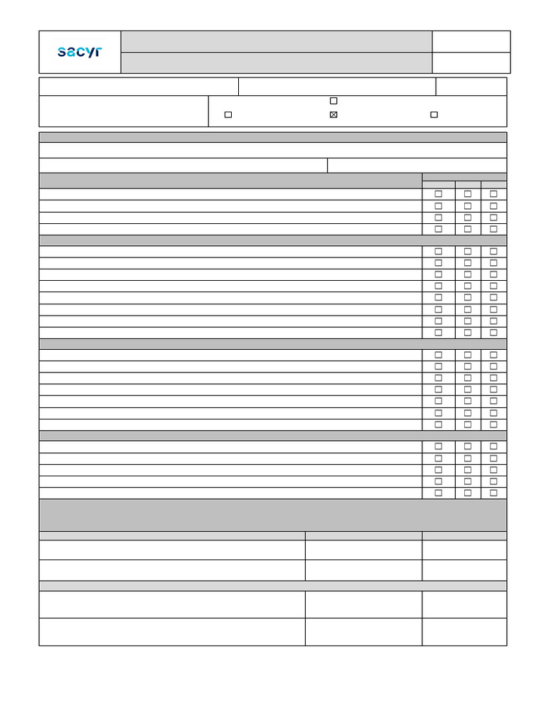 Ed 02 Check List trabajos en altura | PDF