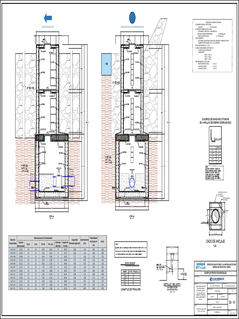ES-101_Plano Estructural Tipico II - Elevación | PDF | Materiales | edificio