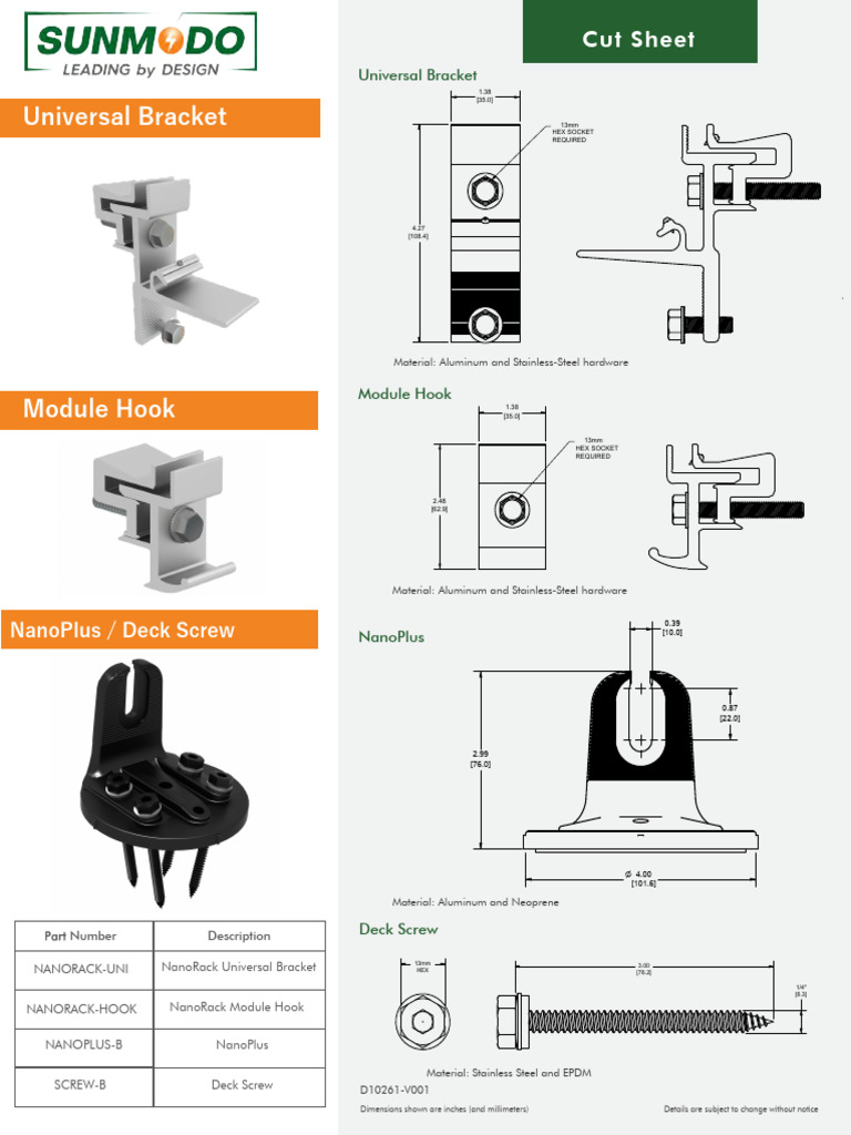 NanoRack-DataSheet-V2 | PDF | Manufactured Goods