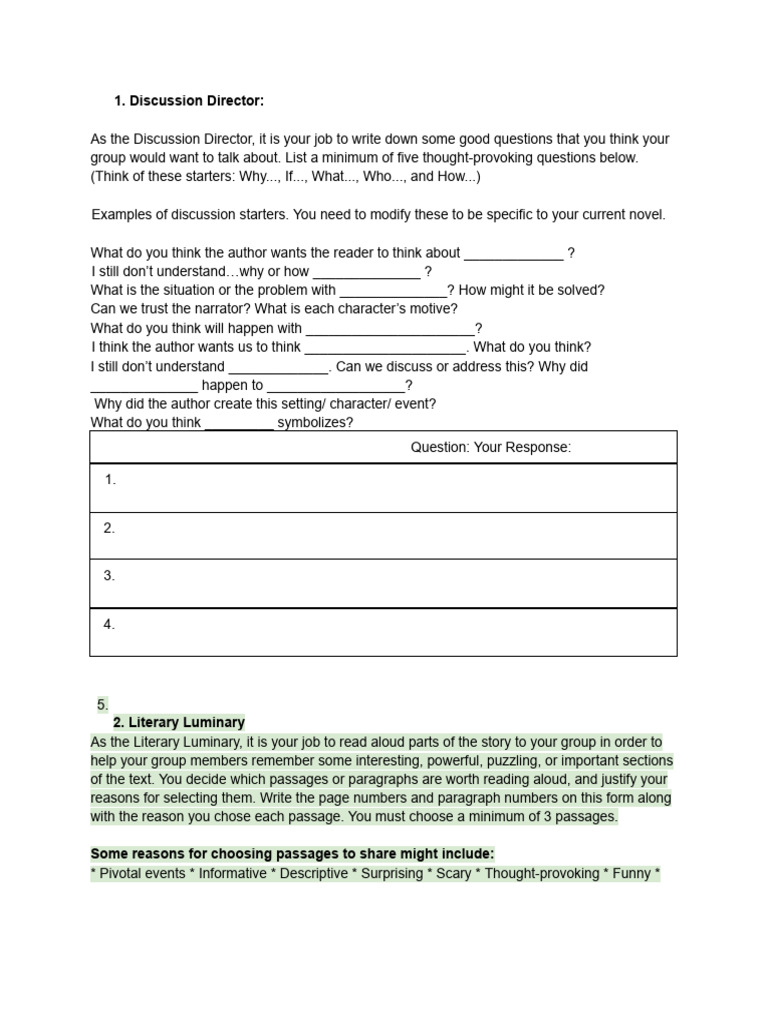 Literary Circle - Six of Crows | PDF | Vocabulary