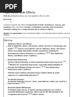 Tamoltra: Uses, Dosage, and Risks | PDF | Major Depressive Disorder | Drugs