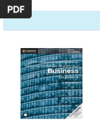 Cambridge IGCSE and O Level Business Studies Revised Coursebook | PDF