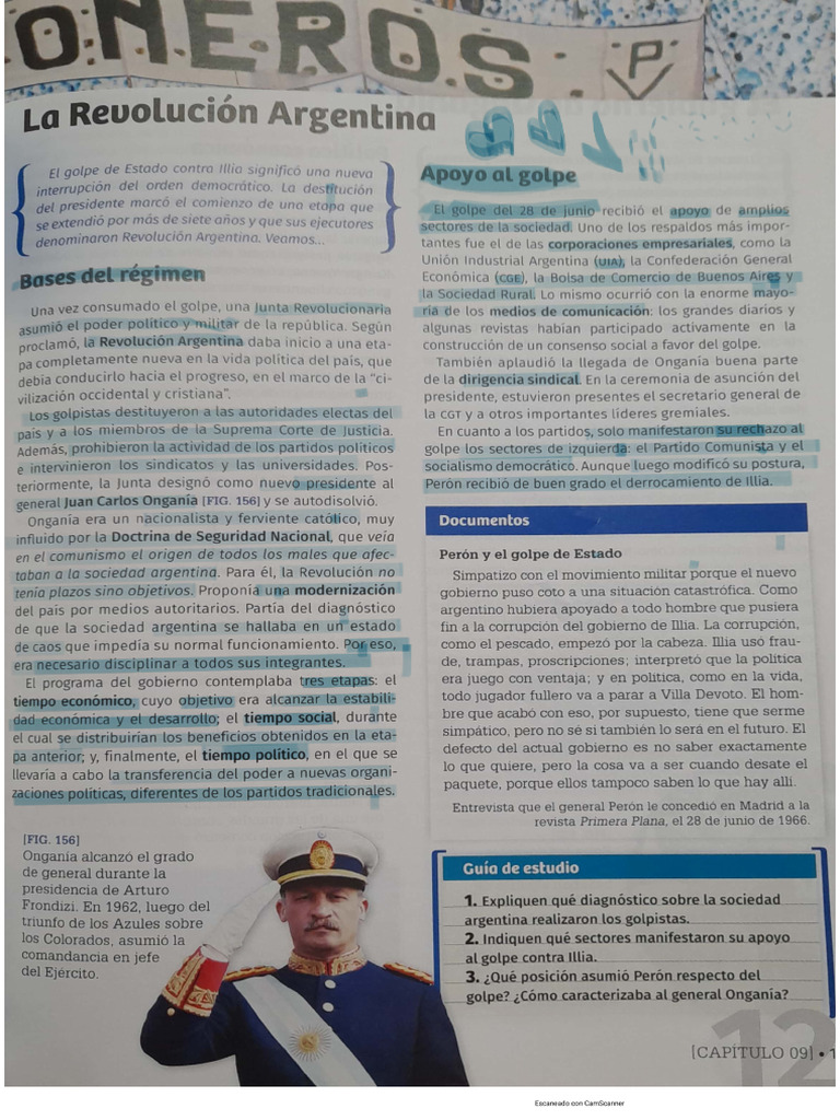 La Argentina Entre 1966 y 1976 | PDF