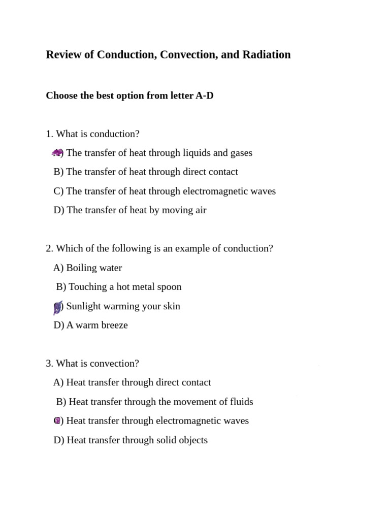 Review of Conduction, Convection and Radiation | PDF | Heat Transfer ...