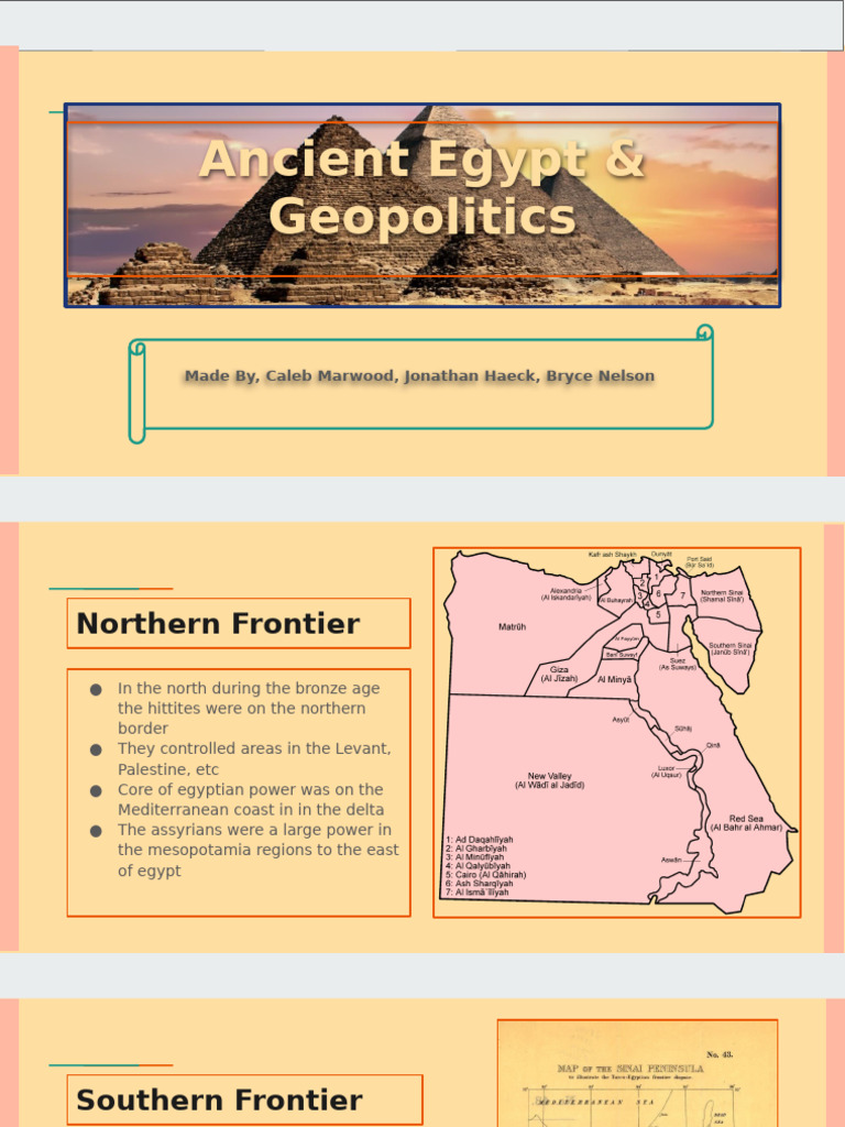 Ancient Egypt & Geopolitics | PDF | Ancient Egypt