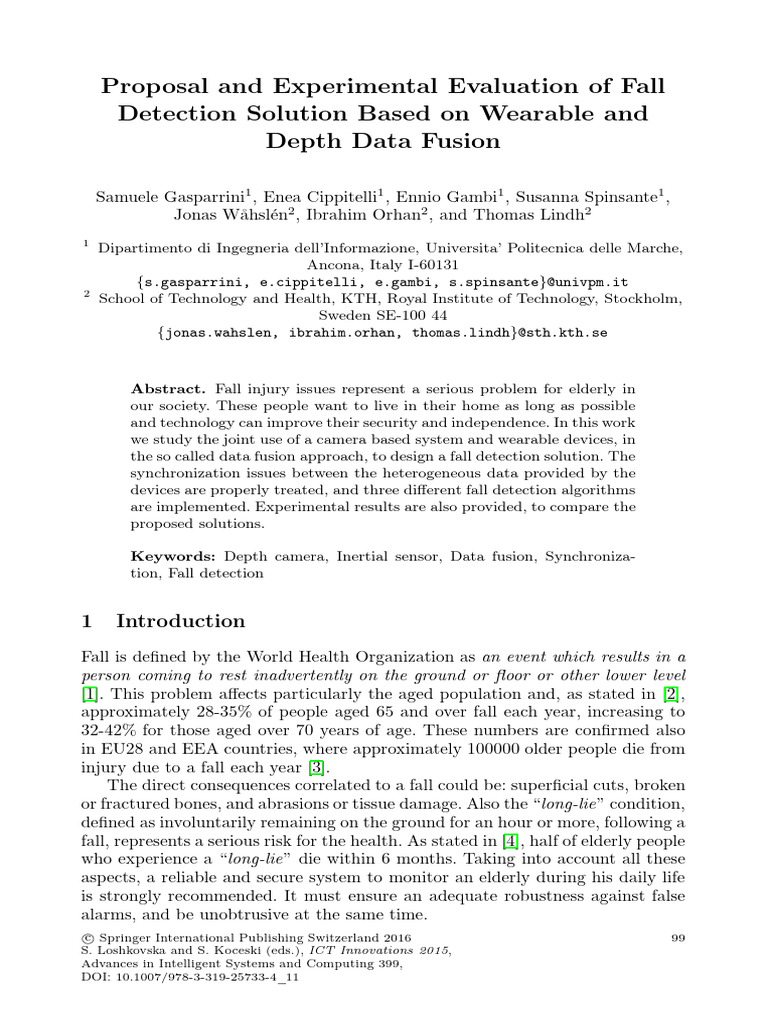 Tst Fall | PDF | Accelerometer | Bluetooth