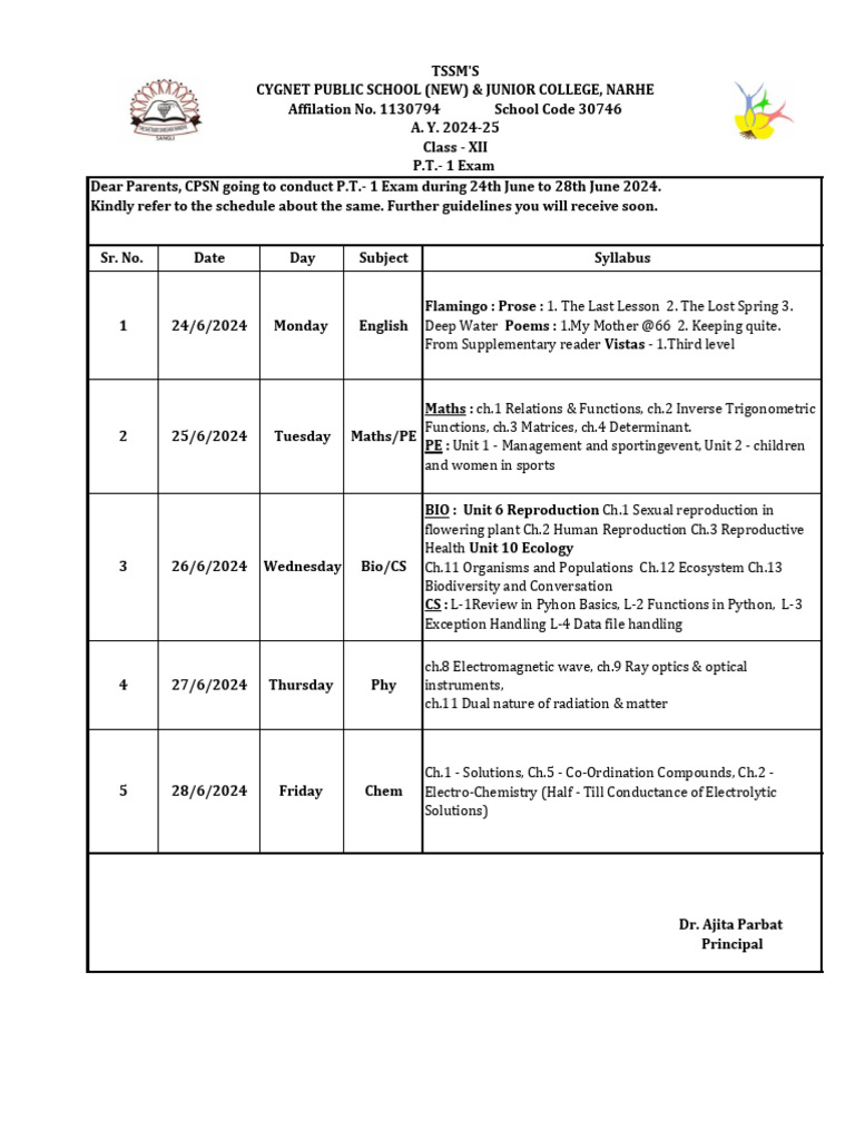 Class XII PT 1 Exam | PDF | Nature