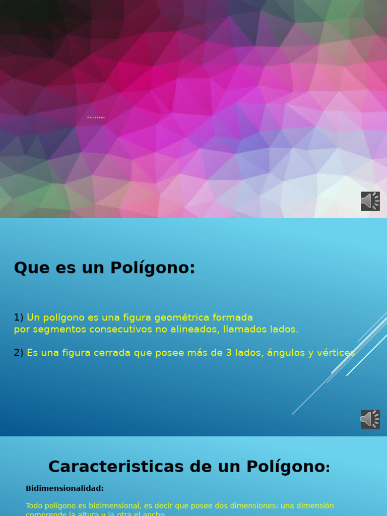 PRESENTACION POLIGONOS | PDF