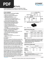 Tny253/254/255 Tinyswitch Family: Energy Efficient, Low Power Off-Line ...
