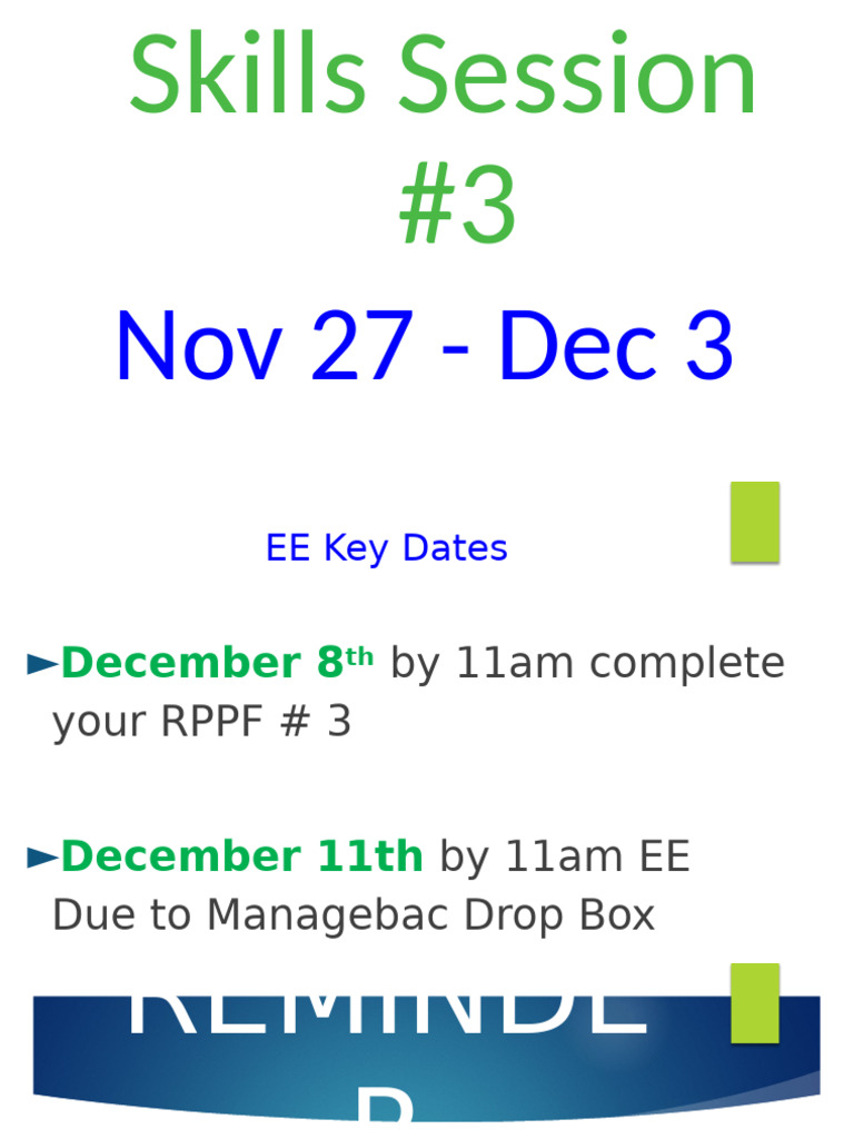 13_EE_Skills_Session_3 | PDF | Essays | Methodology