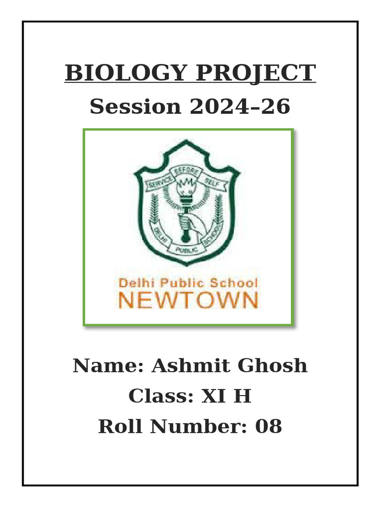 PROJECT Front Page Outer | PDF