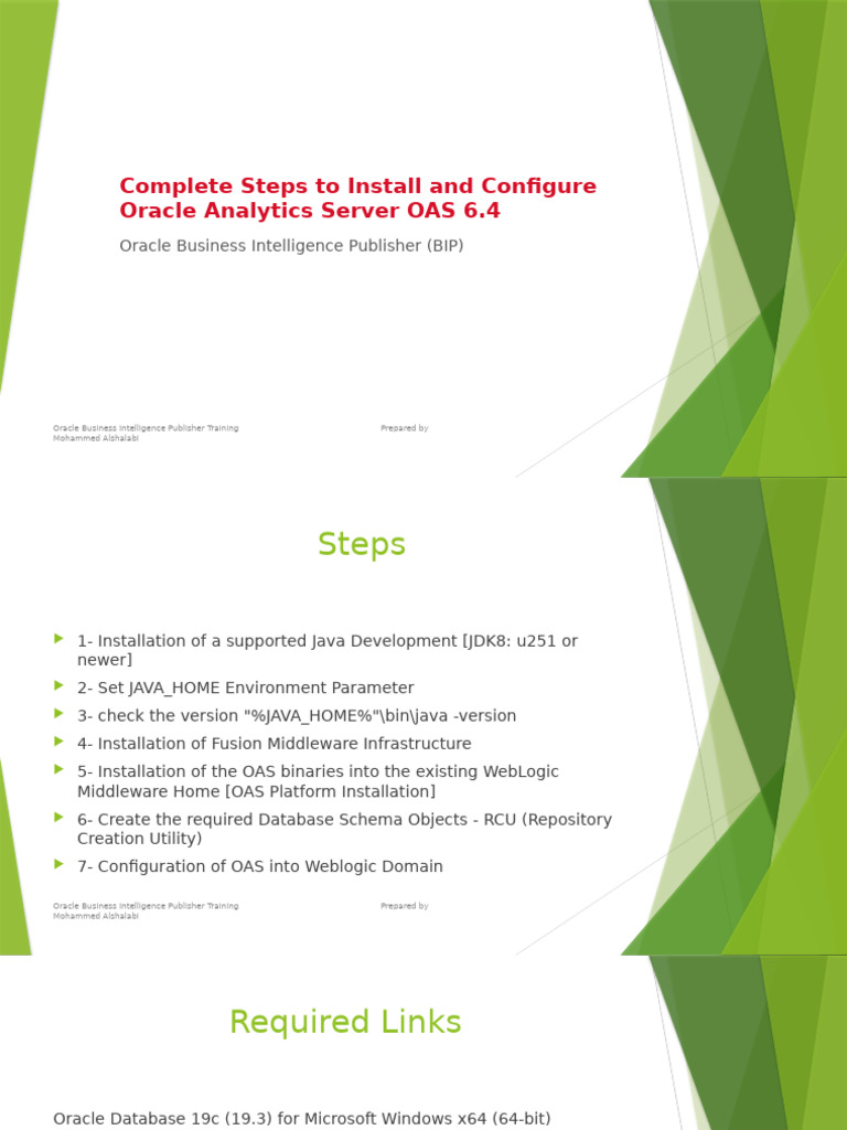 Installation Steps, Links and Commands | PDF
