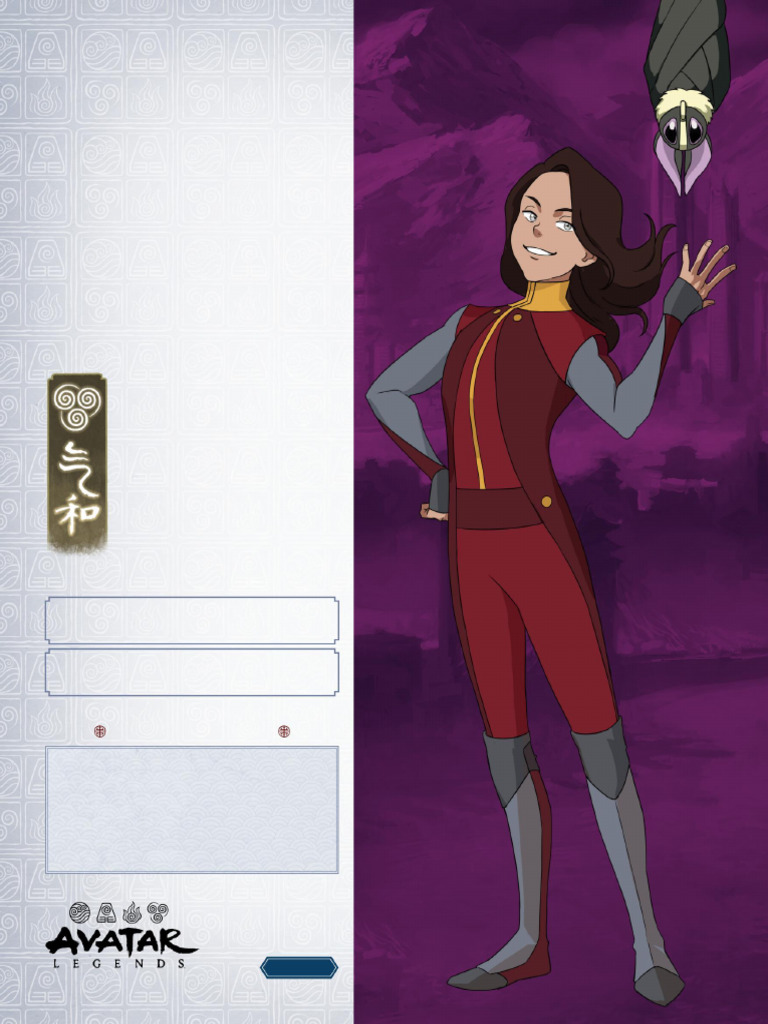 Avatar Legends RPG - Starter Set - Pregens - Korra Era PTBR | PDF ...