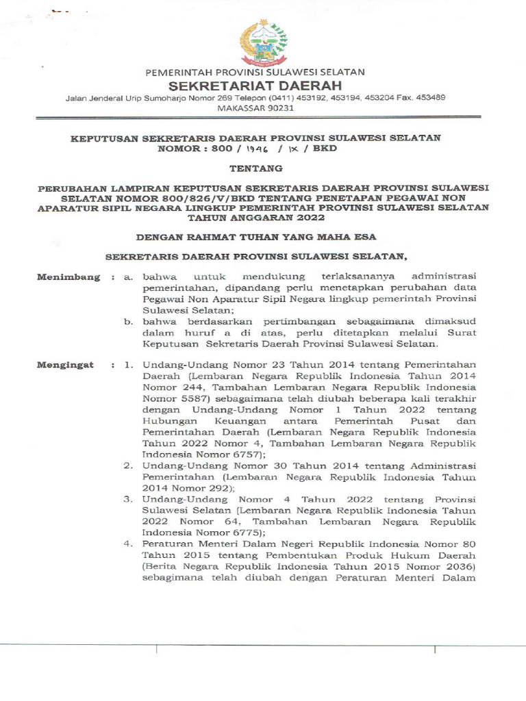 SK NON ASN 2022 - IV - Compressed | PDF