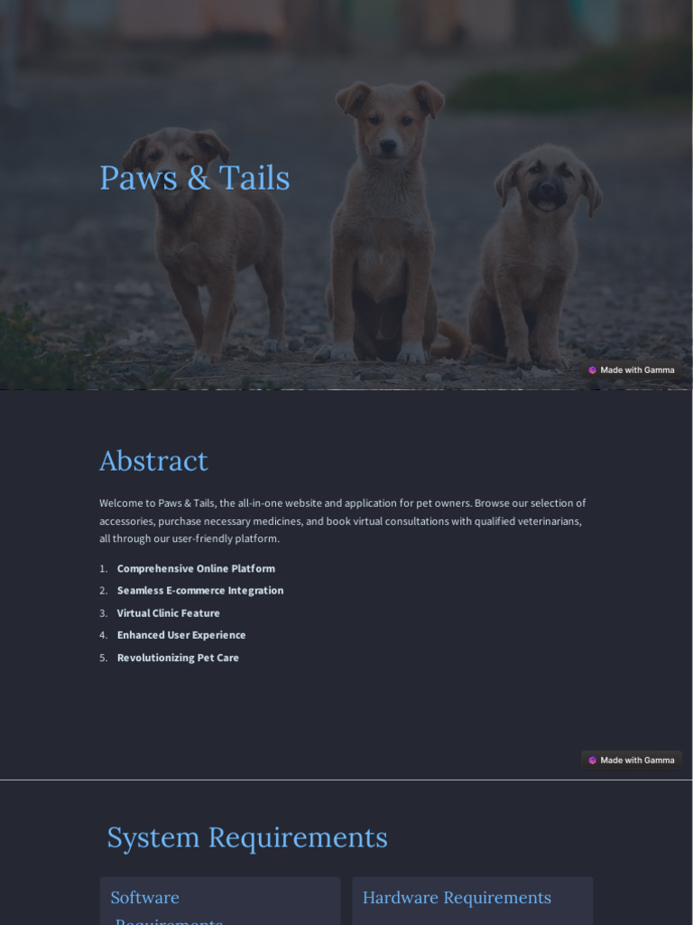 Paws-and-Tails (2) | PDF | Software | Computing
