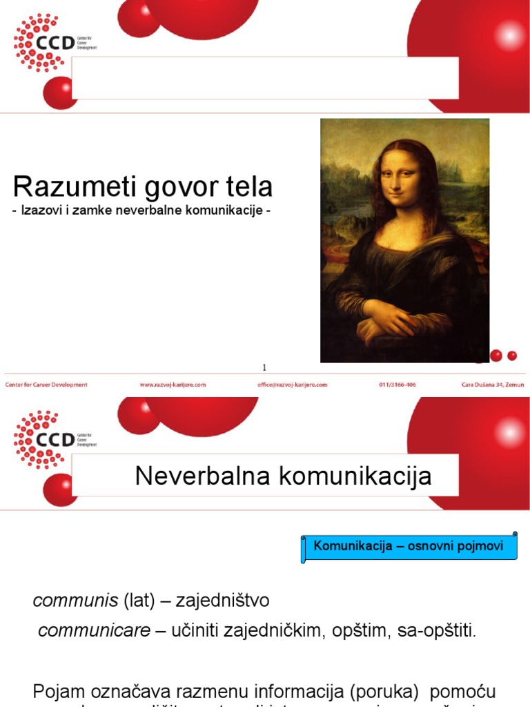 Razumeti Govor Tela | PDF