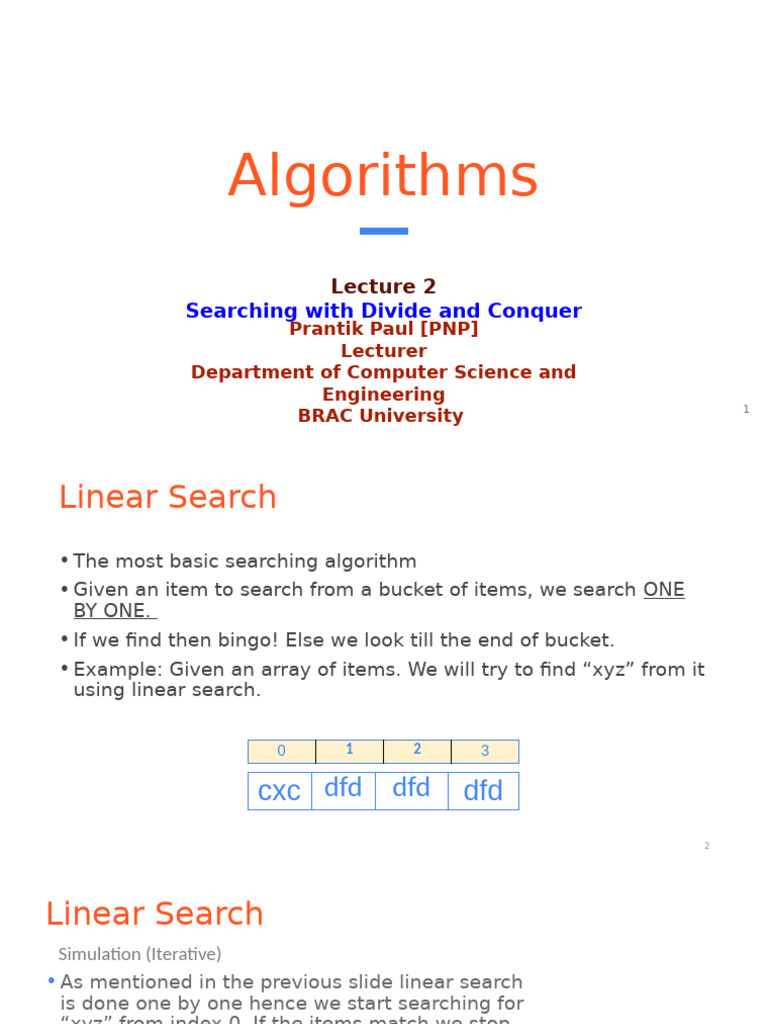 2 Searching | PDF | Mathematical Logic | Software Engineering
