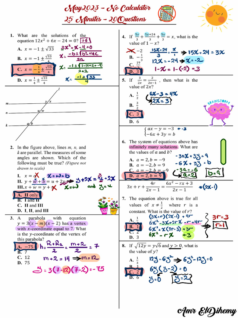 May2023 Answers | PDF