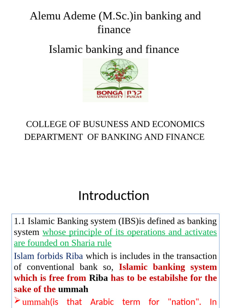 Islamic Finance (3) | PDF | Islamic Banking And Finance | Interest