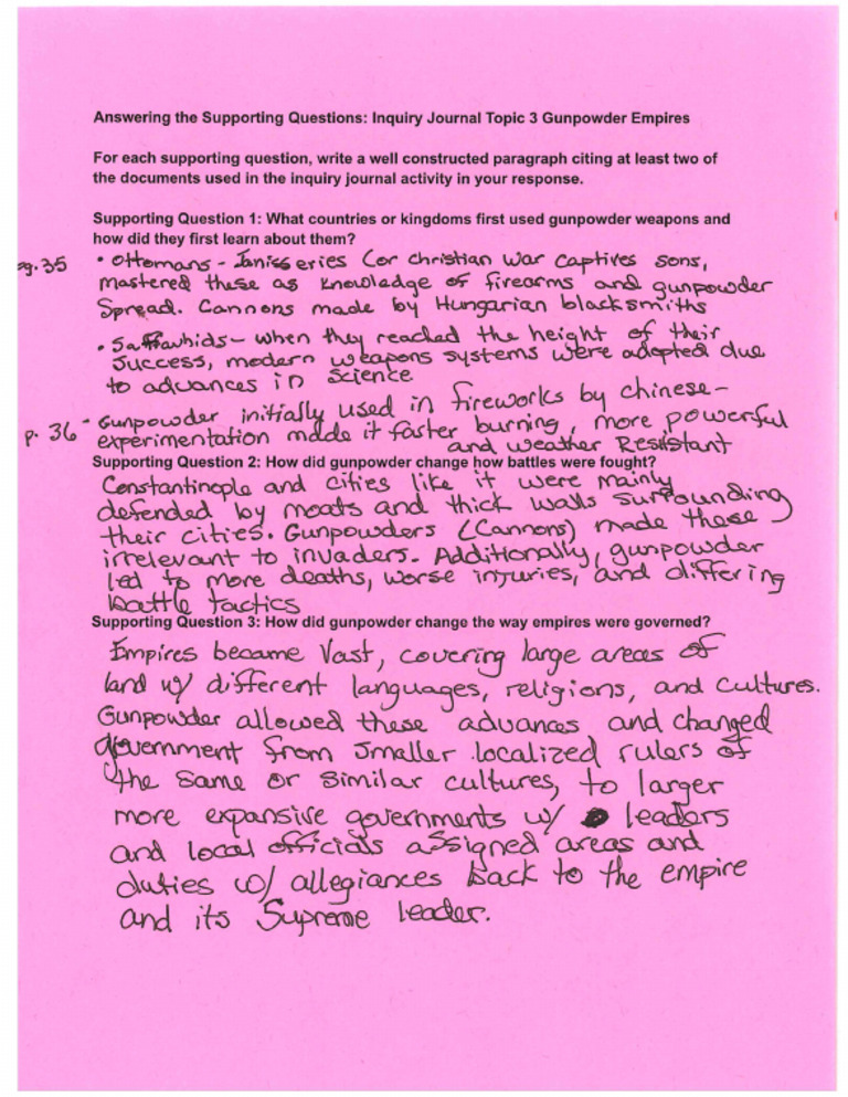 WOrld Civilization the Gunpowder Empires of Asia | PDF