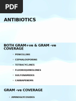 Antibiotic Cross-Sensitivity Chart | PDF | Antibiotics | Drugs